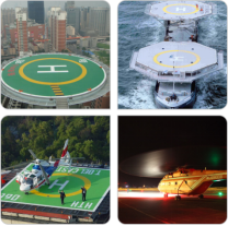 Waterproof FATO TLOF Recessed Helipad Landing Lights