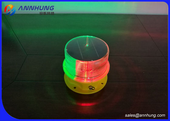 Blue Red Solar Airport Lighting / Lift- Off Area Portable Runway Lights
