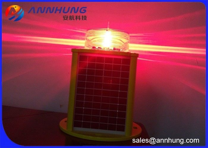 50cd Intensity LED Solar Airfield Lighting Steady Burning Build In ...