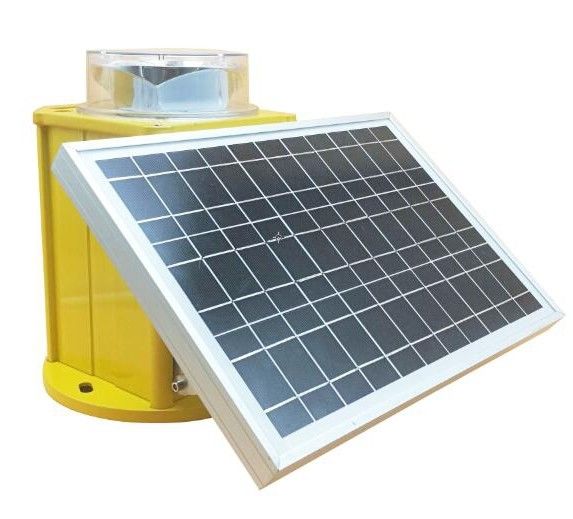 ICAO solar medium intensity light, tower waring light, solar l864 light ...