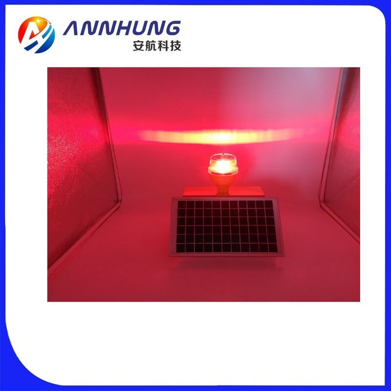 Single Aviation Solar Powered Obstruction Light Low Intensity Warning ...