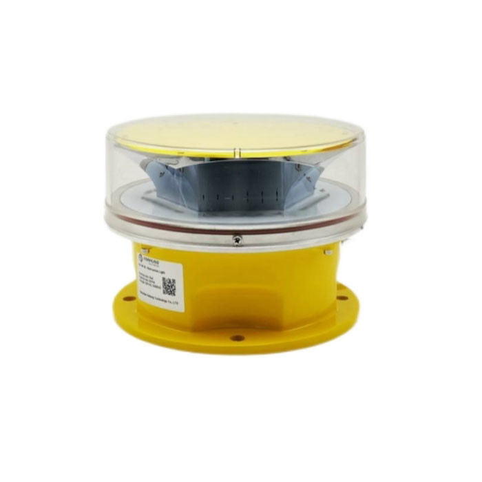 Red Led Obstruction Light Medium Intensity Aircraft Warning Lights