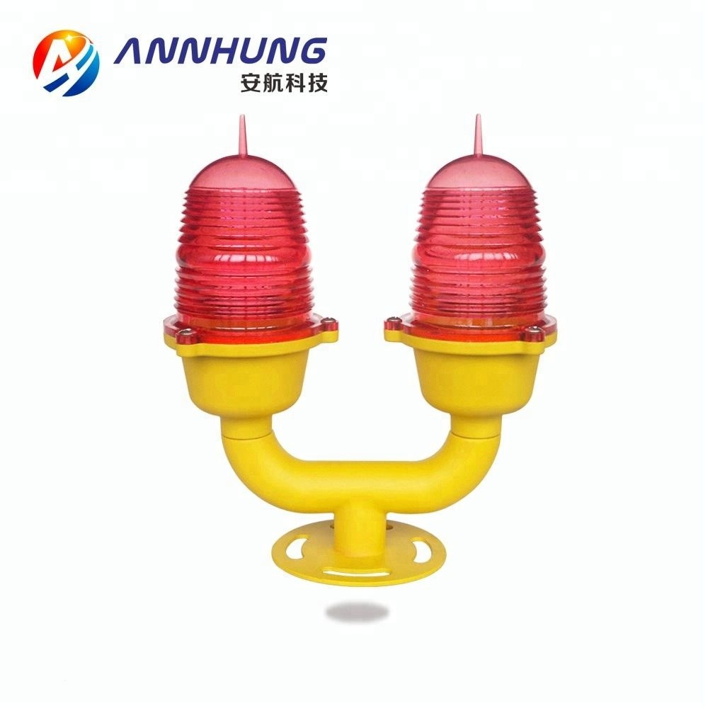 LAH-LI/D Faa Red Double Aviation Obstruction Light / Telecom Tower Light