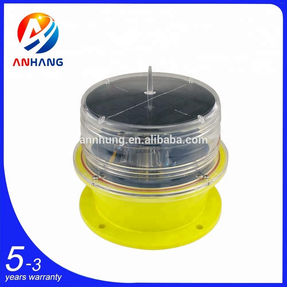 Solar Tower Aircraft Warning Lights / Tower Beacon Light Mono ...