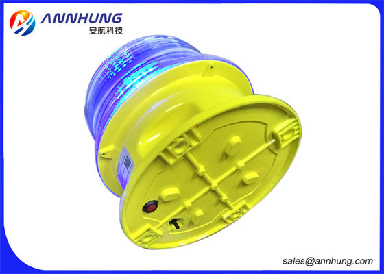 Blue Red Solar Airport Lighting / Lift- Off Area Portable Runway Lights