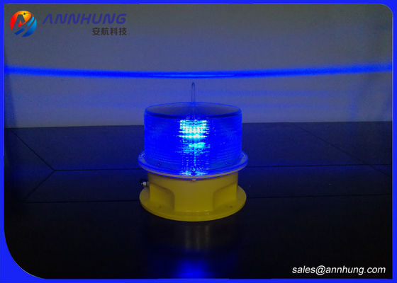 Blue Red Solar Airport Lighting / Lift- Off Area Portable Runway Lights