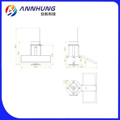 12VDC TLOF Helipad LED Solar Approach Light For Airport