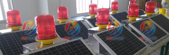 Solar Panel LED Obstruction Light Comprehensive Protection with Voltage ...