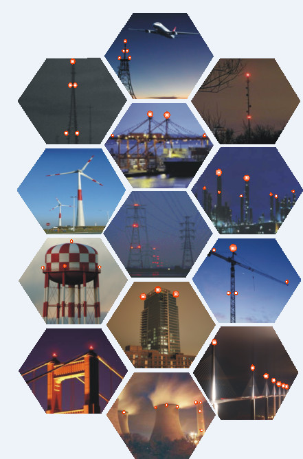FAA Type B Warning Lights, Medium Intensity LED Obstruction Light High ...